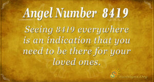 Angel Number 8419 Meaning: Your Home, Your Refuge - SunSigns.Org