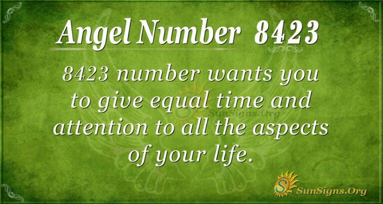 Angel Number 8423 Meaning: Achieve Happiness In Life - SunSigns.Org