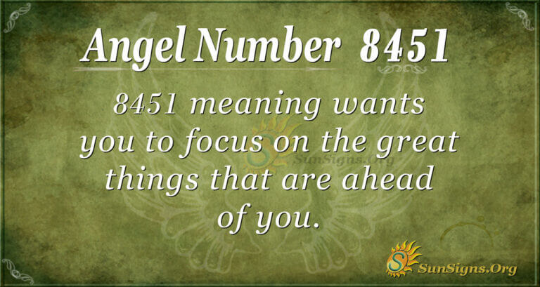 Angel Number 8451 Meaning: Major Change Is Coming - SunSigns.Org