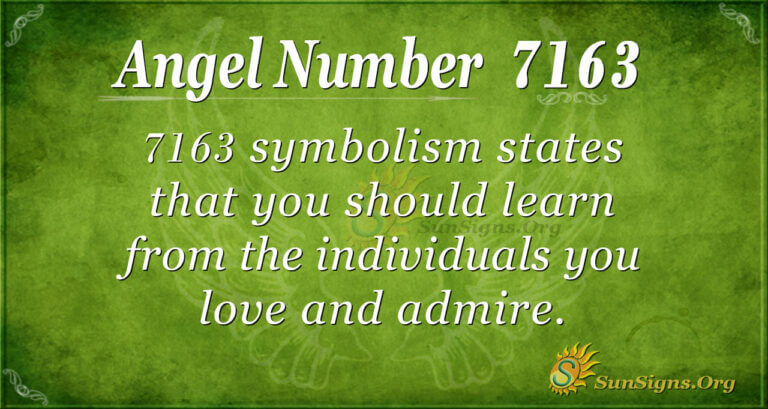 Angel Number 7163 Meaning: Discover Your Core Values - SunSigns.Org