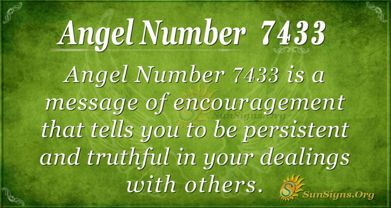 Angel Number 7433 Meaning - Success Takes Time - SunSigns.Org