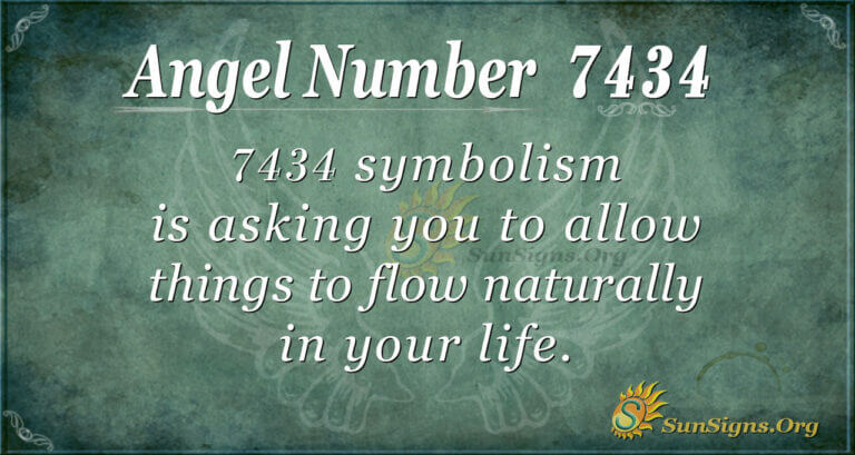 Angel Number 7434 Meaning: Be Genuine To Yourself - SunSigns.Org