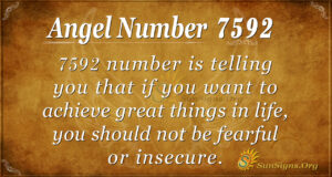 Angel Number 7592 Meaning: Appreciate Divine Presence - SunSigns.Org