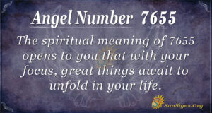 Angel Number 7655 Meaning - Your Life Is Blossoming - SunSigns.Org