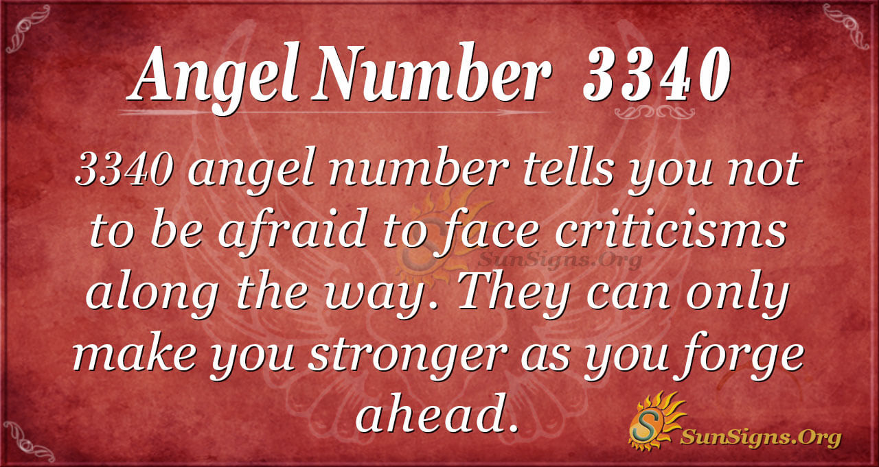 Angel Number 3340 Meaning: Trust Your Instincts - SunSigns.Org