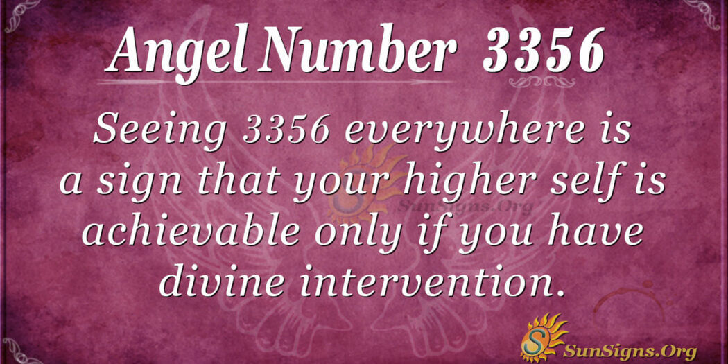 Angel Number 3356 Meaning - Walk With Your Angels - SunSigns.Org