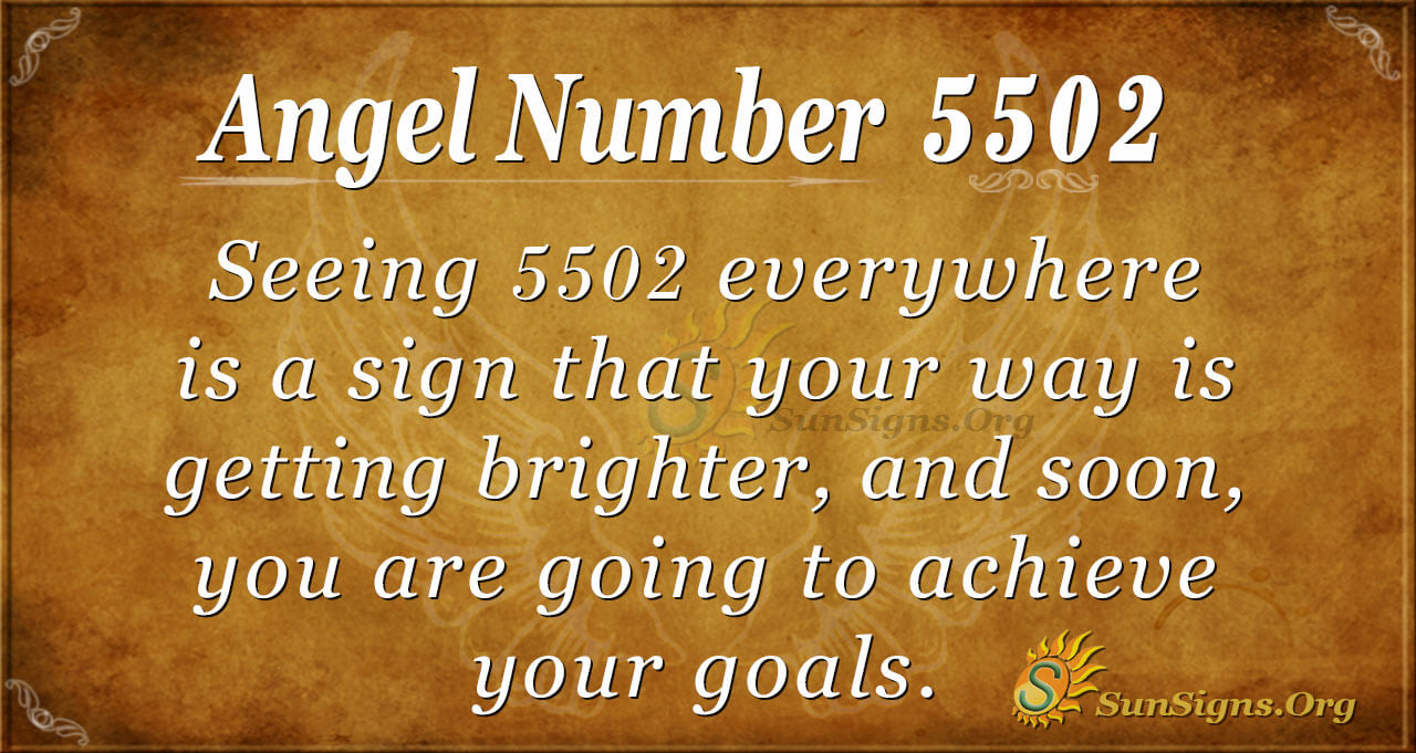 Angel Number 5502 Meaning: Sacred Potential - SunSigns.Org