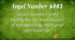Angel Number 6003 Meaning: New Spiritual Directions - SunSigns.Org