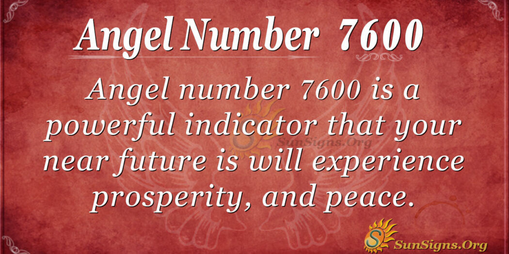 Angel Number 7600 - Surround Yourself with Positivity
