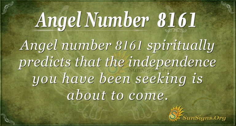 Angel Number 8161 - Have Real Values and Live A Real Life