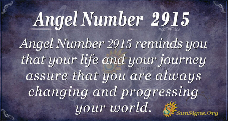 Angel Number 2915 Meaning: Balance Your Work - SunSigns.Org