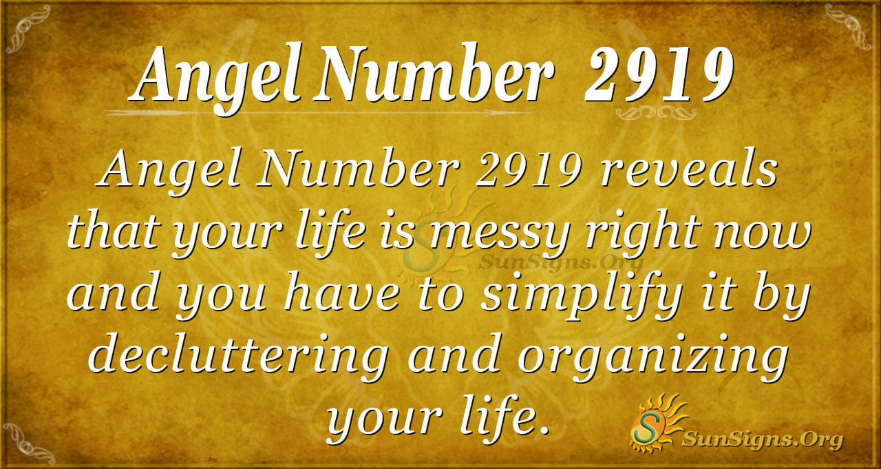 Angel Number 2919 Meaning: Know Your Rights - SunSigns.Org