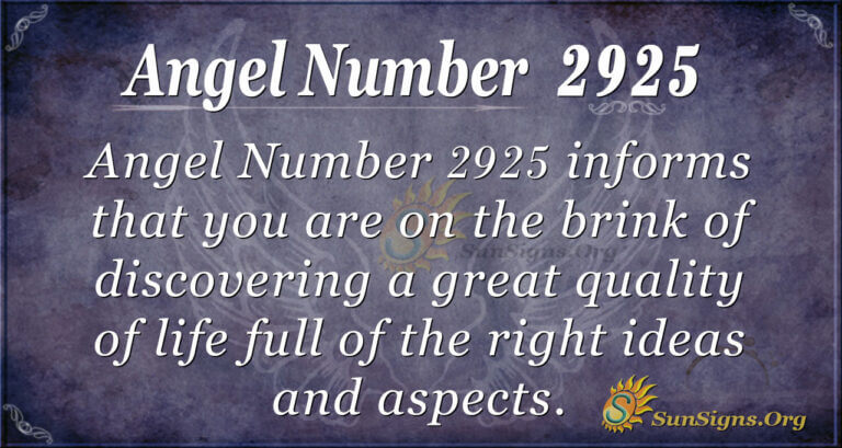Angel Number 2925 Meaning: A Working Spirit - SunSigns.Org
