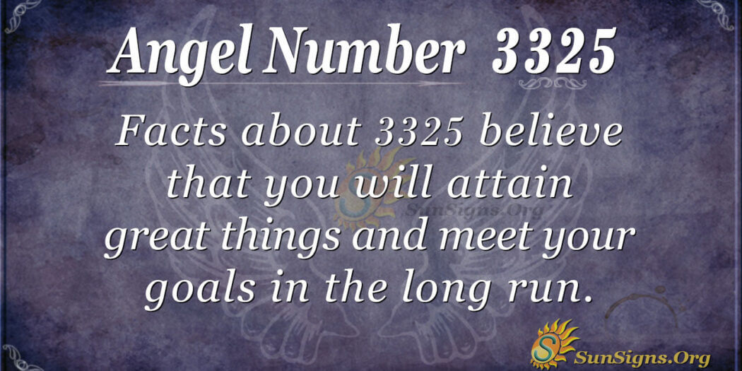 Angel Number 3325 Meaning: You Are Gifted - SunSigns.Org