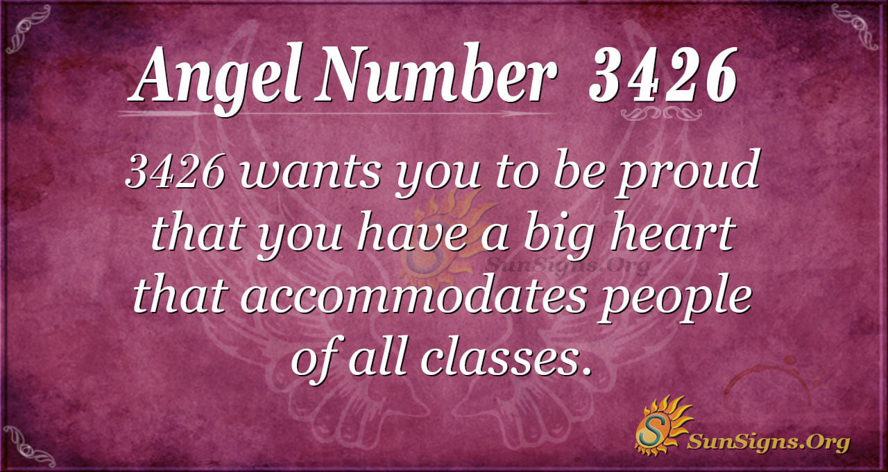 Angel Number 3426 Meaning: Know Your Qualities - SunSigns.Org