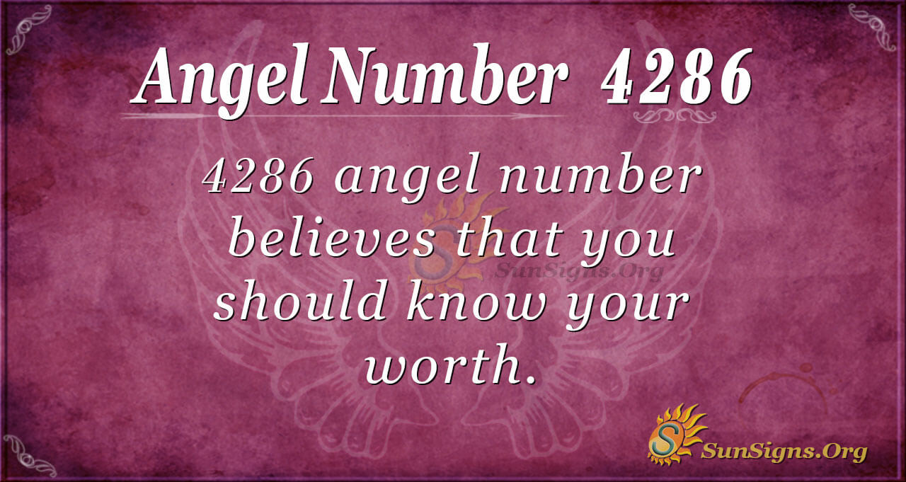 Angel Number 4286 Meaning: You Are Special - SunSigns.Org