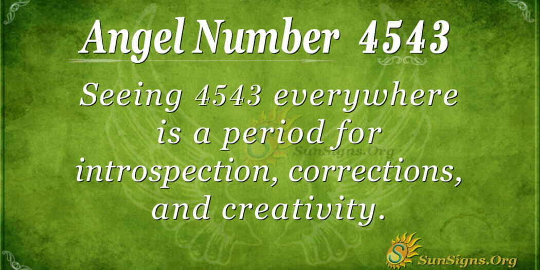 Angel Number 4543 Meaning: Be Calm And Positive - SunSigns.Org