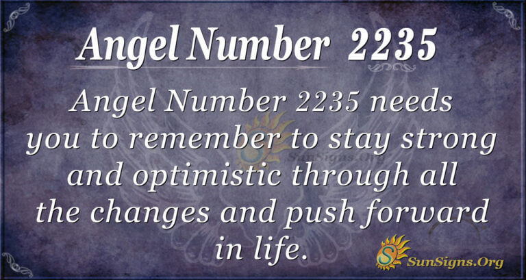 Angel Number 2235 Meaning: Staying Healthy - SunSigns.Org
