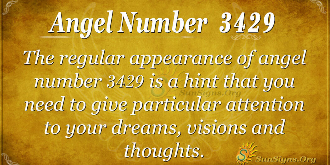 Angel Number 3429 Meaning: Dreams - SunSigns.Org