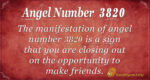 Angel Number 3820 Meaning: New Friends - SunSigns.Org