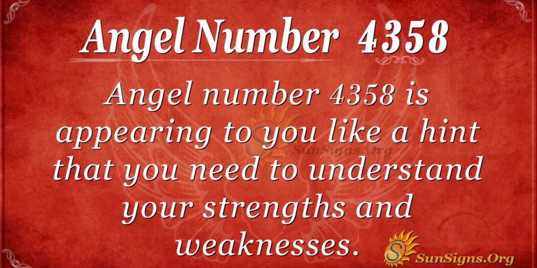 Angel Number 4358 Meaning: Self Understanding - SunSigns.Org