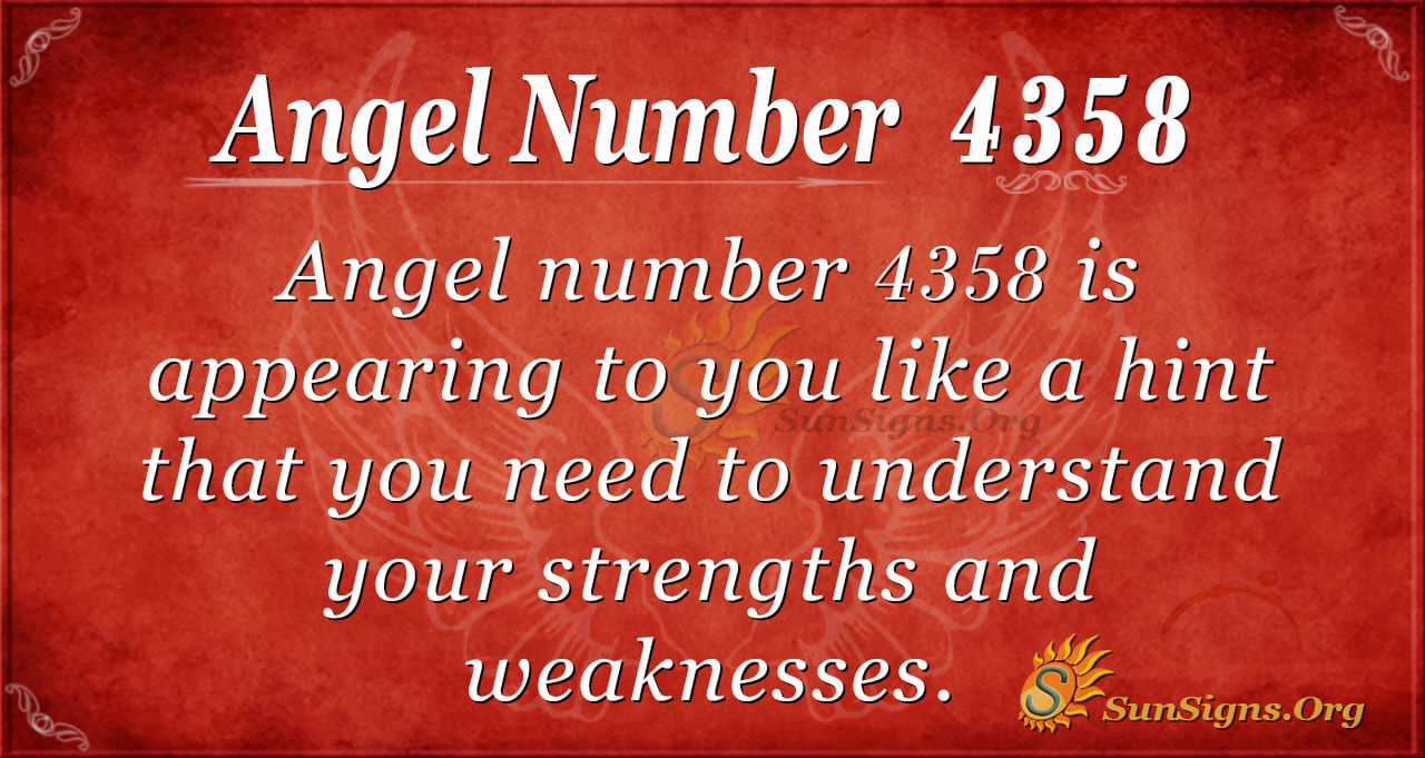 Angel Number 4358 Meaning: Self Understanding - SunSigns.Org