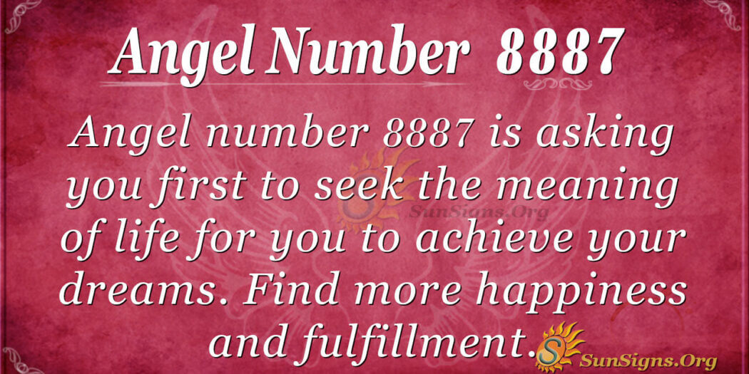 Angel Number 8887 - More Smiles, little Worries Brighten Your Life