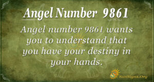 Angel Number 9861 – Get Up, Pray and Trust the Power of The Universe