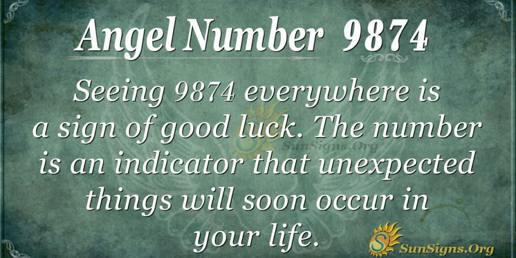 Angel Number 9874 – Heal Your Problems with Love