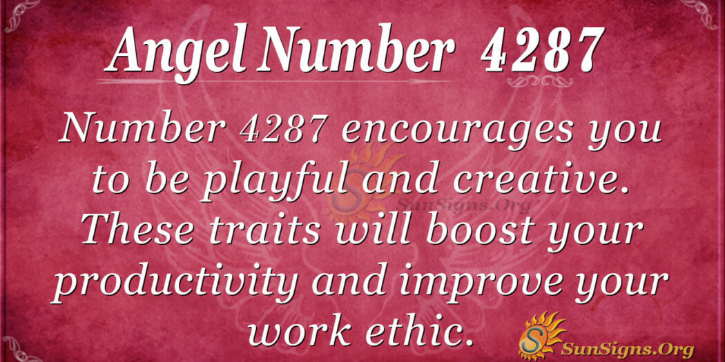 Angel Number 4287 Meaning: Fun And Playful - SunSigns.Org