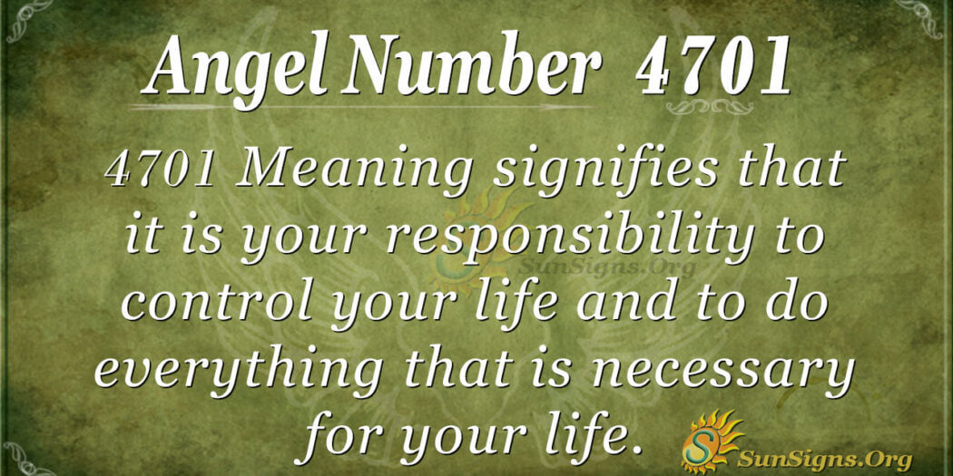 Angel Number 4701 Meaning: Time And Change - SunSigns.Org
