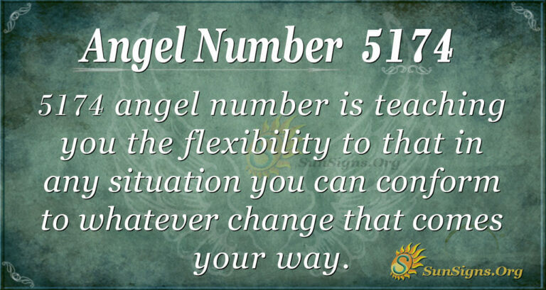 Angel Number 5174 Meaning: Adaptability - SunSigns.Org
