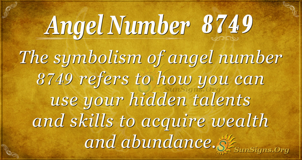 Angel Number 8749 Meaning: Creativity And Open Doors - SunSigns.Org