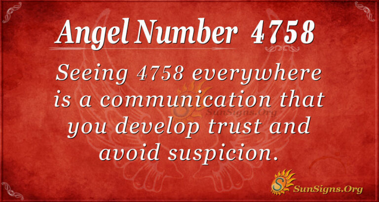 Angel Number 4758 Meaning: Be Safe In Your Relationship - SunSigns.Org