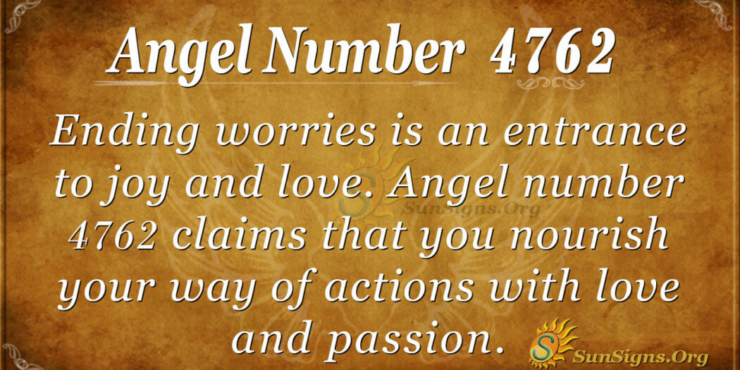Angel Number 4762 Meaning: Love And Happiness - SunSigns.Org