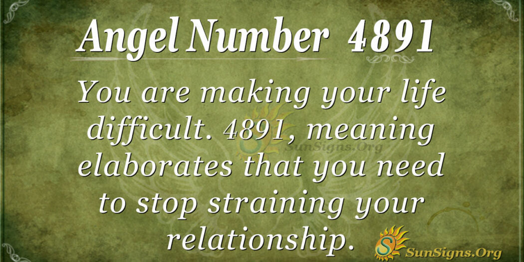 Angel Number 4891 Meaning: Accepting Mistakes - SunSigns.Org