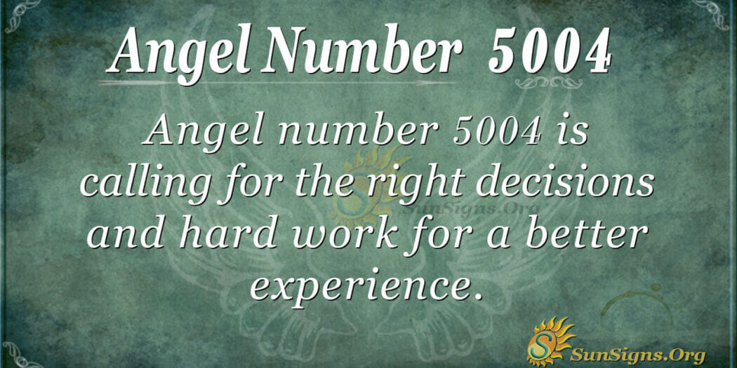 Angel Number 5004 Meaning: Invest In Your Time - SunSigns.Org
