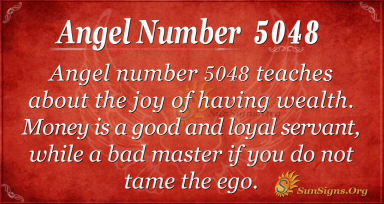 Angel Number 5048 Meaning: Joy Of Wealth - SunSigns.Org