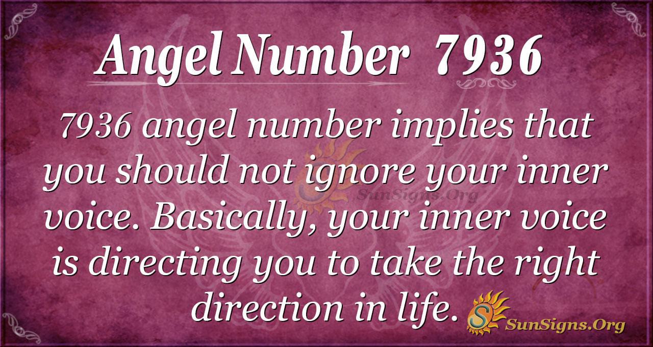 Angel Number 7936 Meaning - Why Do You Keep Seeing 7936? 7936 Spiritual ...