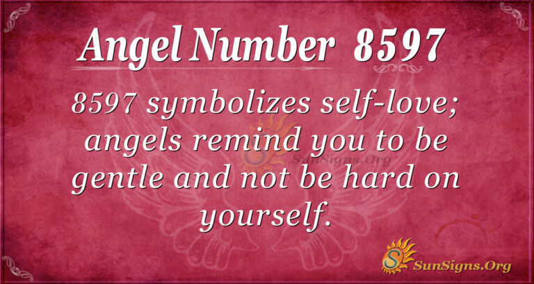 Angel Number 8597 Meaning: Slow Down - SunSigns.Org