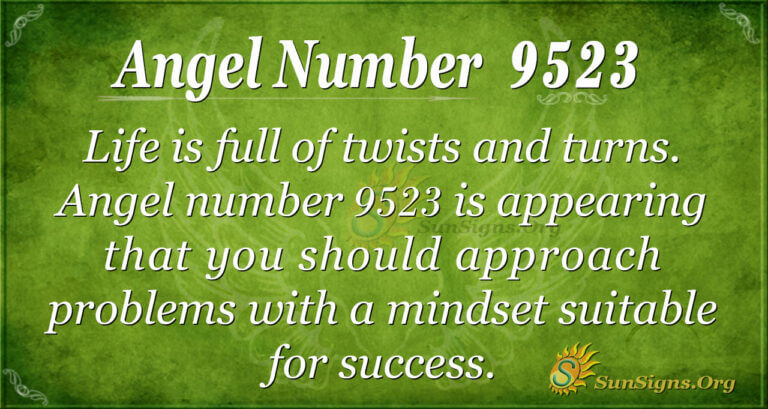 Angel Number 9523 Meaning: Personal Sensitization - SunSigns.Org