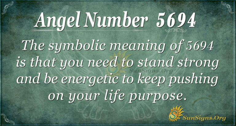 Meaning Of Angel Number 5694 – What Is Its Symbolic Meaning? - 5694 ...
