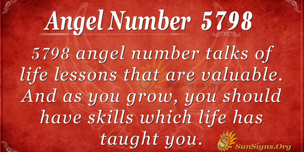 What Does It Mean When I Keep Seeing 5798? Get Spiritual, Biblical And ...