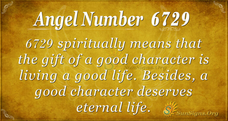 Angel Number 6729 Meaning: Confidence And Good Behavior - SunSigns.Org