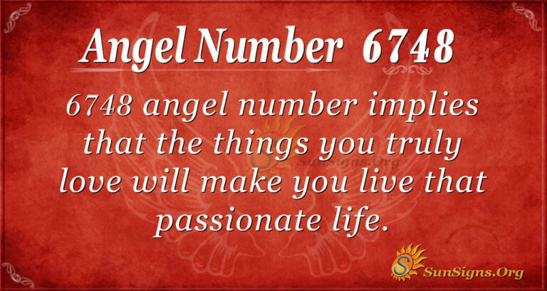 Angel Number 6748 Meaning: Living A Fun Life - SunSigns.Org
