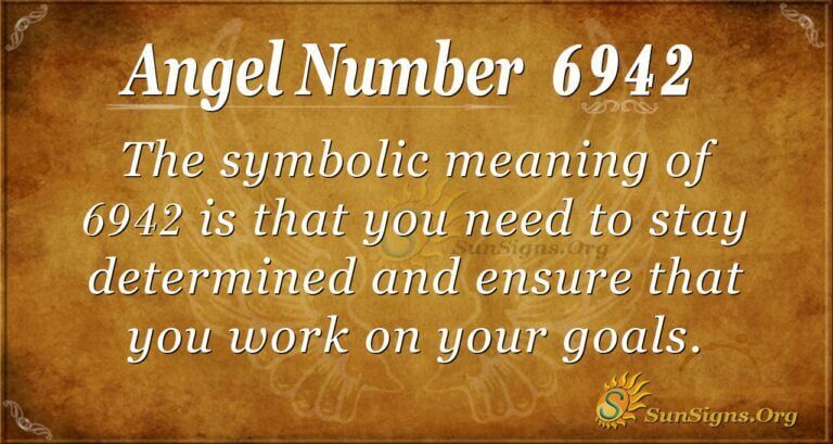 Spiritual Angel Number 6942 Meaning – What Does Seeing 6942 Mean In ...