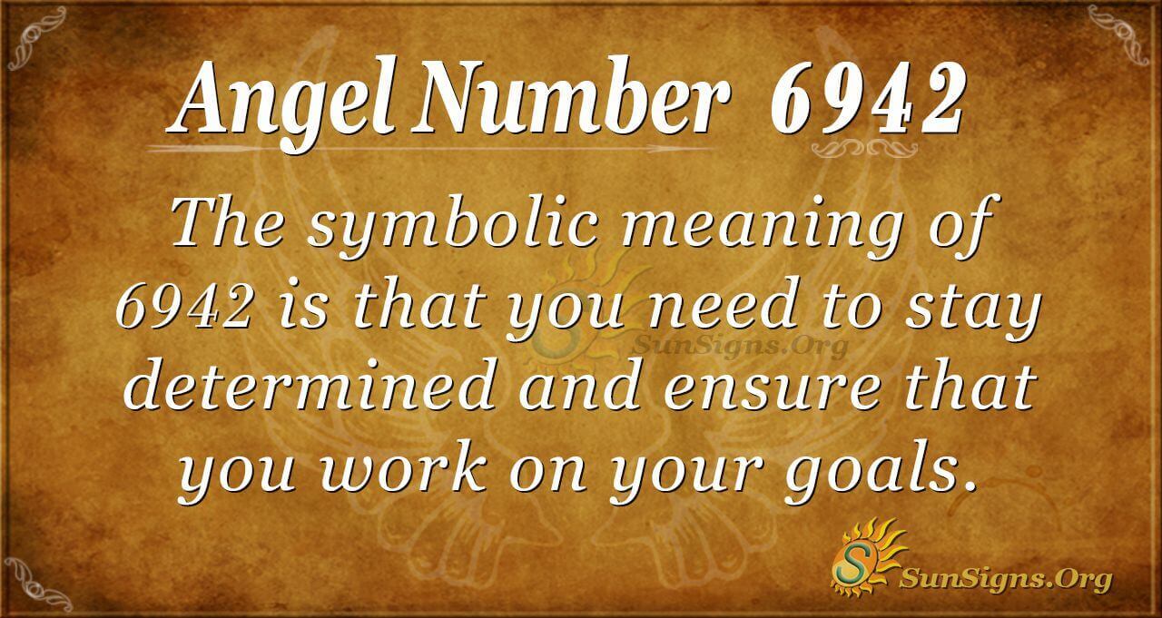 Spiritual Angel Number 6942 Meaning – What Does Seeing 6942 Mean In ...