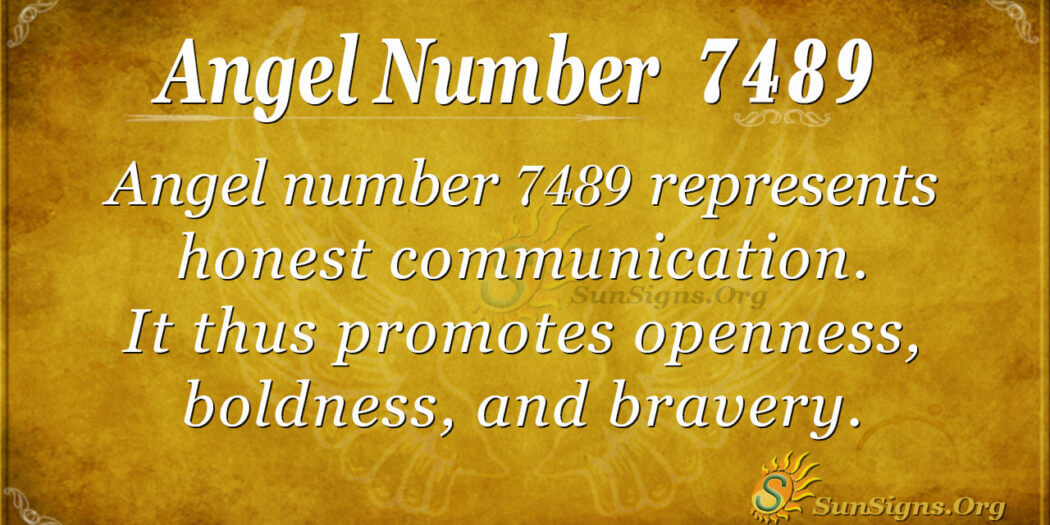 Angel Number 7489 Meaning: Speak Your Mind - SunSigns.Org