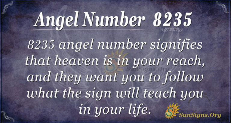What Does Seeing Angel Number 8235 Mean? Know The Spiritual, Biblical ...
