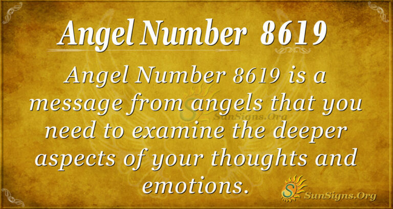 Meaning Of Angel Number 8619 – What 8619 Means - Spiritually ...